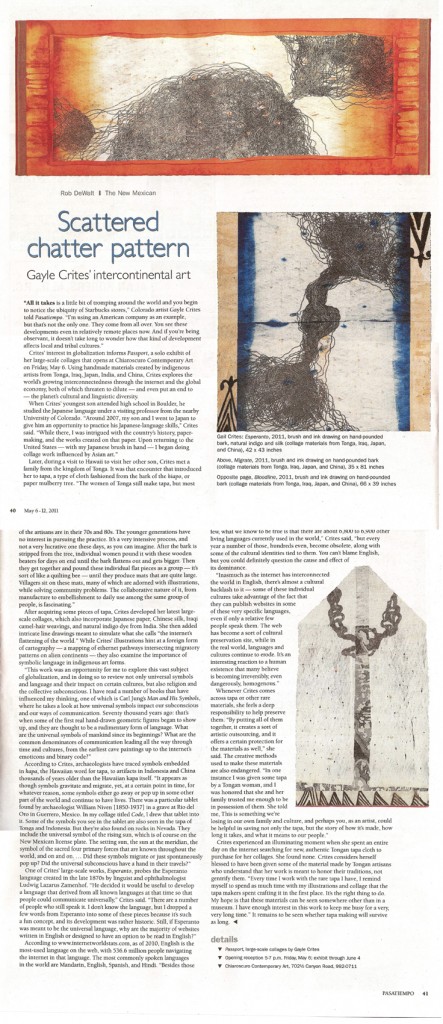 Crites Exhibition Previewed - Chiaroscuro Gallery